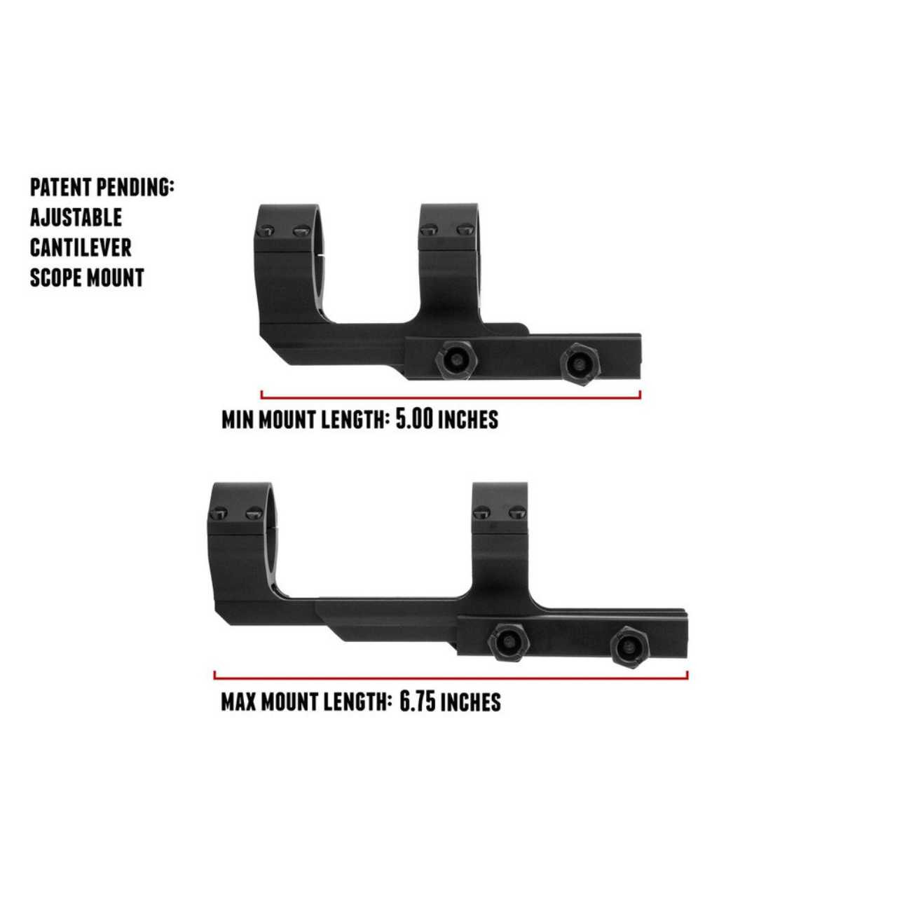 Adjustable Mounts Rifle Scope
