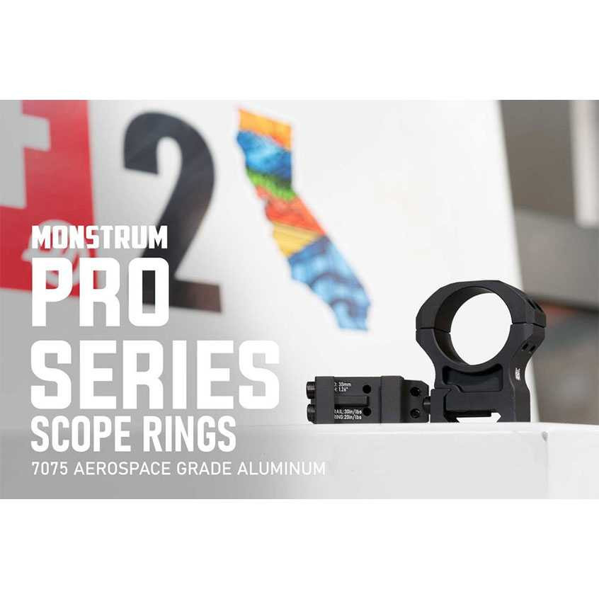 Pro Series 7075 Aluminum Scope Rings