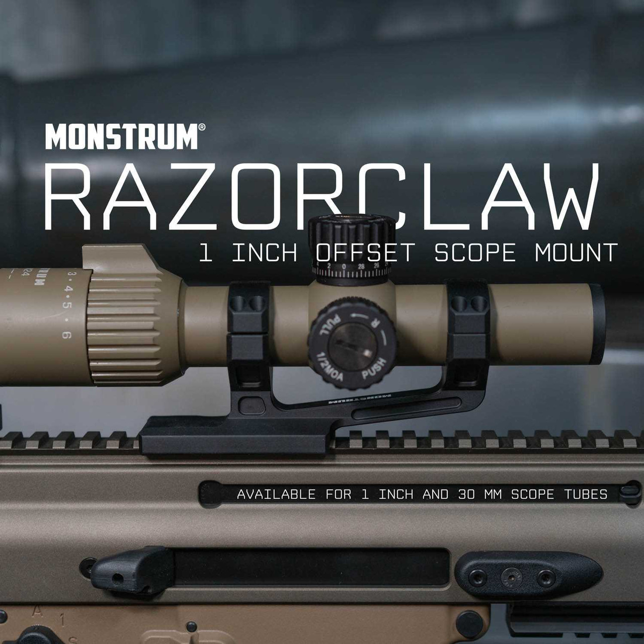 Razorclaw Ultralight Dual Ring Scope Mount