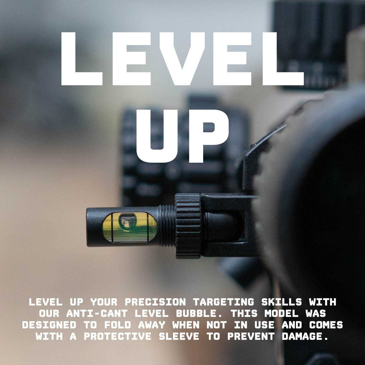 Monstrum Fold Out Rifle Scope Level Bubble | 30 mm Diameter