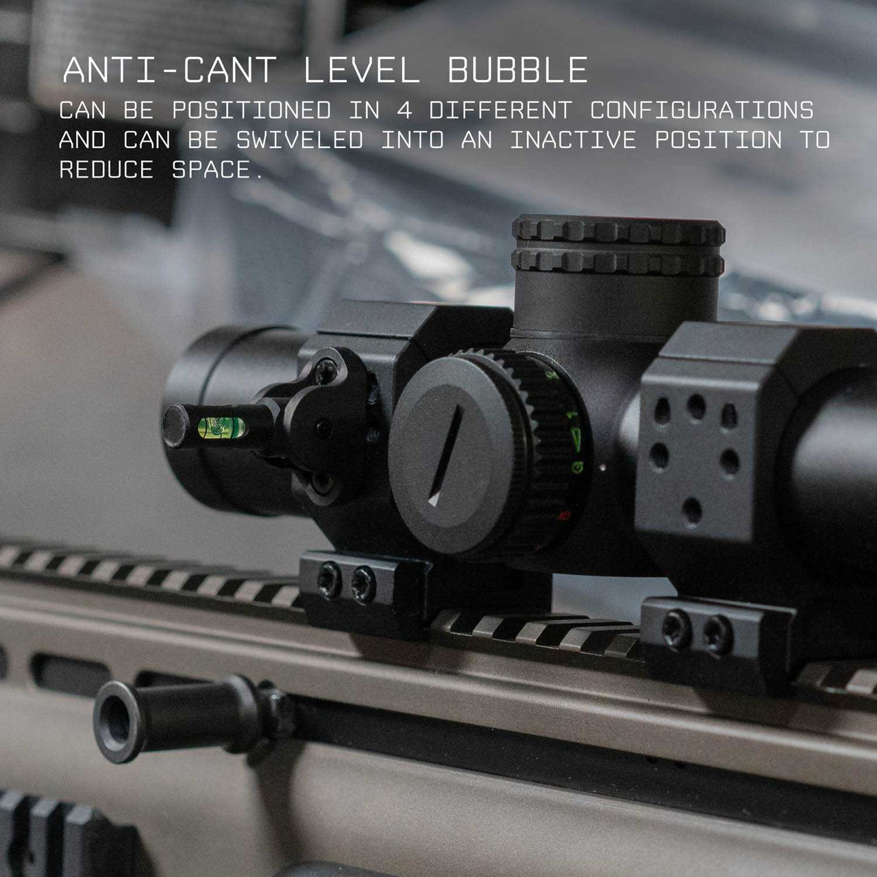 Siege Modular Scope Rings | 30mm w/1in insert | Red Dot Mount & Level ...
