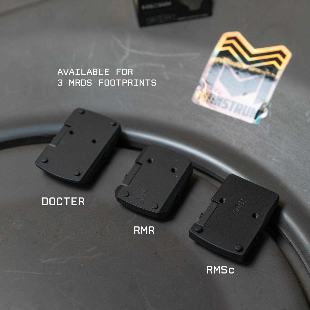 Shrapnel Series Low Profile Micro Red Dot Riser Mount for Venom/Docter ...