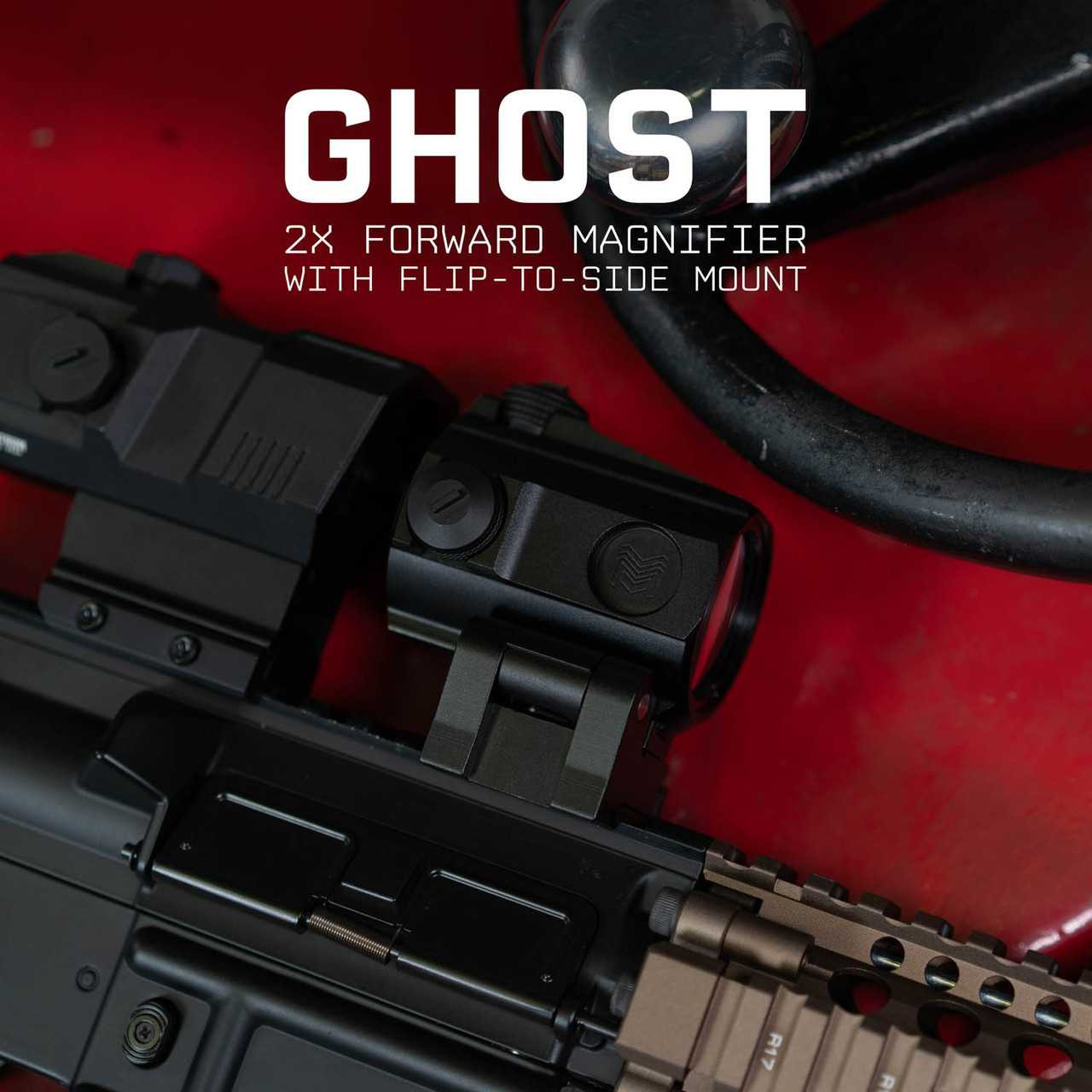 Ghost 2X Flip-to-Side Forward Magnifier