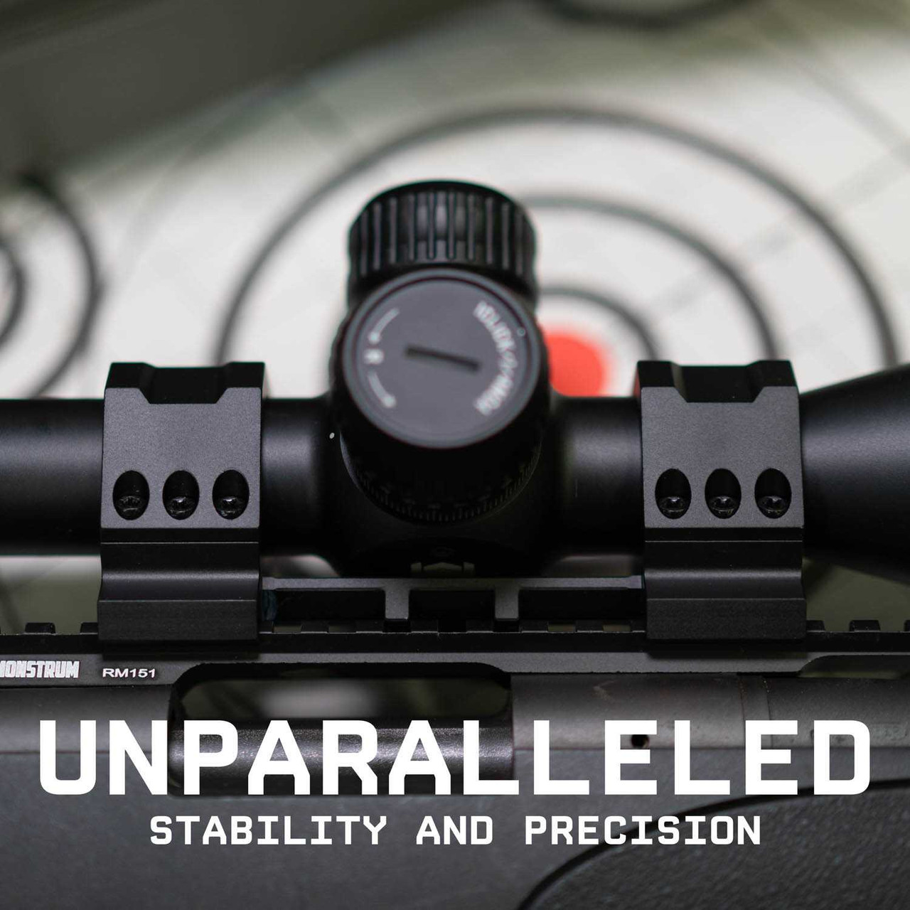Siege 30mm Dual Ring Scope Mount w/ Anti-Cant Level Bubble
