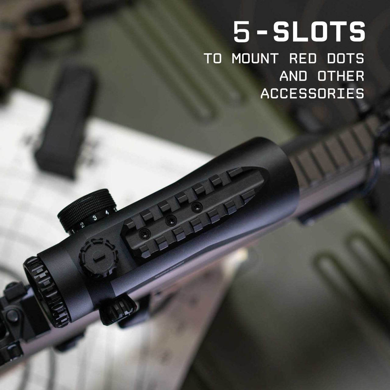 Ruckus Pro 5x Prism Scope with Shake Awake