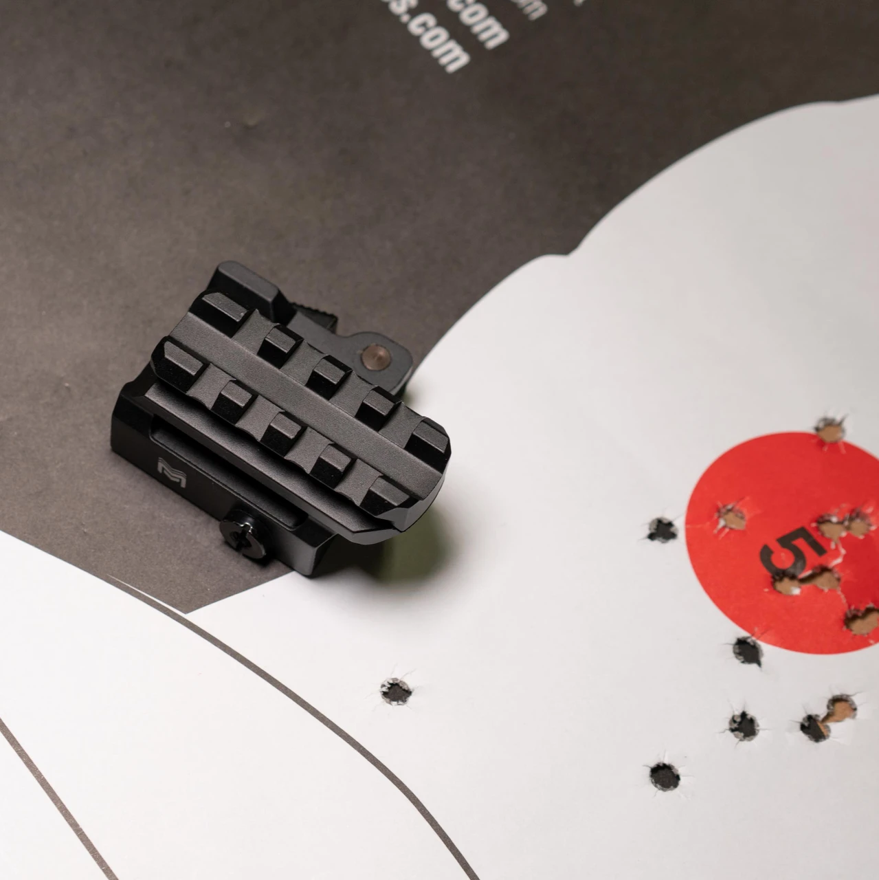 Shrapnel Red Dot Riser Mount w/ Quick Release & Removable Picatinny for ...