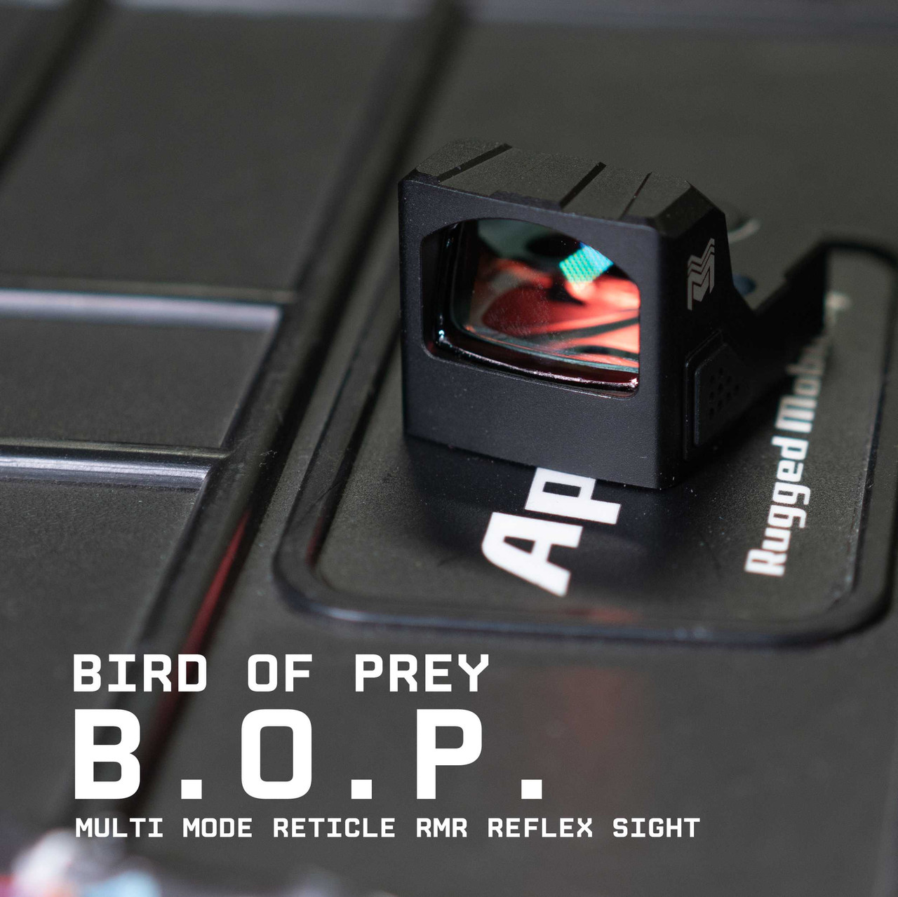 Monstrum B.O.P. Pistol Red Dot | RMR Footprint | Multi-Mode Reticle