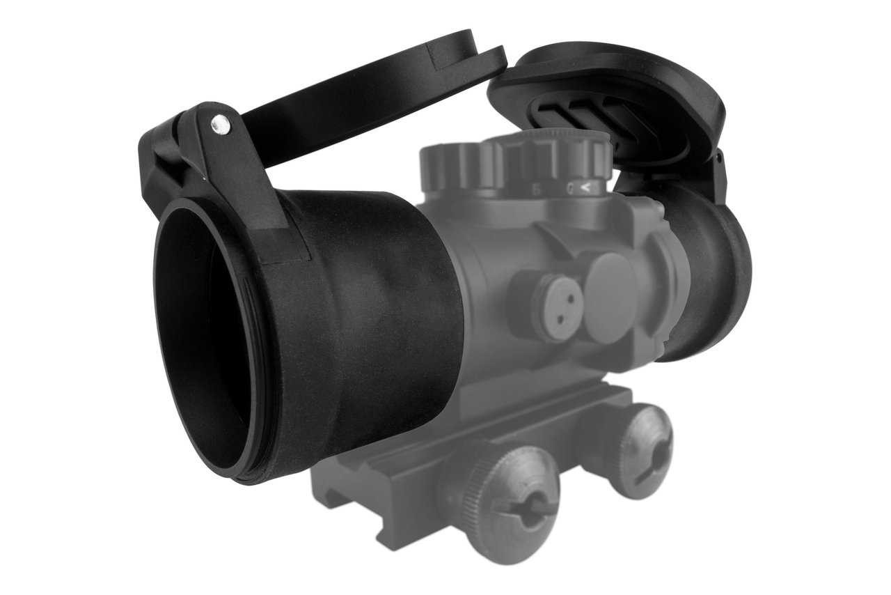 Monstrum Tactical Flip-Up Rifle Scope Lens Covers