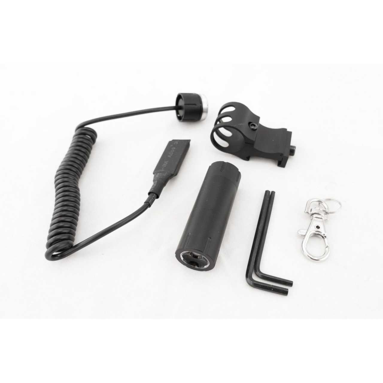 Ultra-Compact Rail Mounted Flashlight for AR-15's, Rifles, and Shotguns