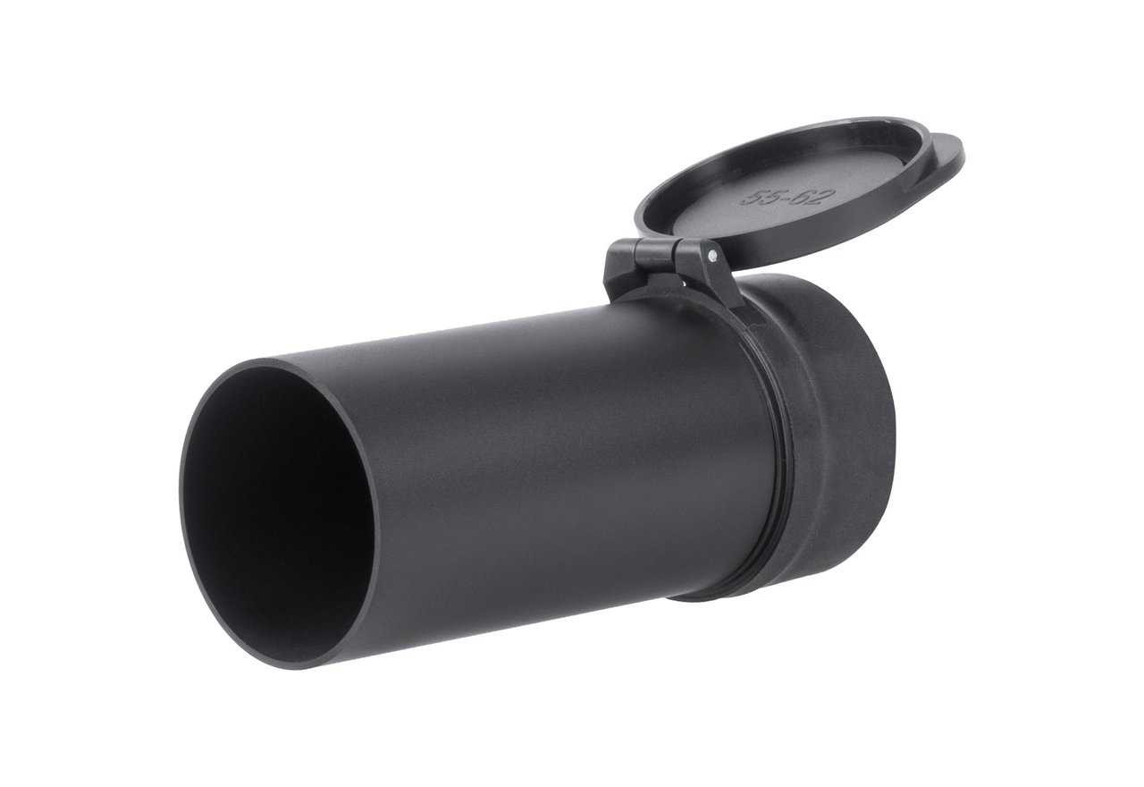Monstrum Tactical Flip-Up Rifle Scope Lens Cover with Attachable Sunshade