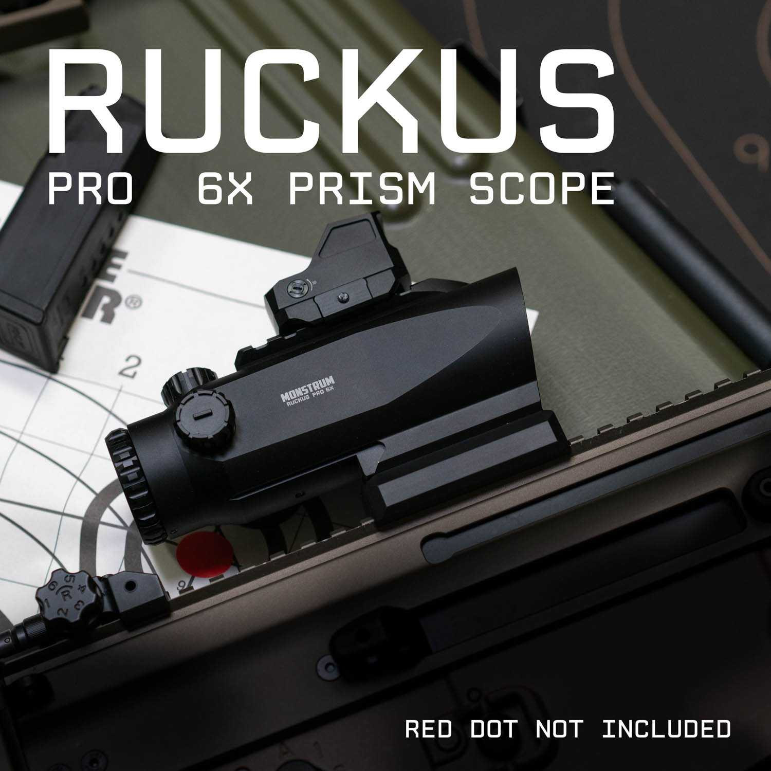 Ruckus Pro 6x Prism Scope with Shake Awake
