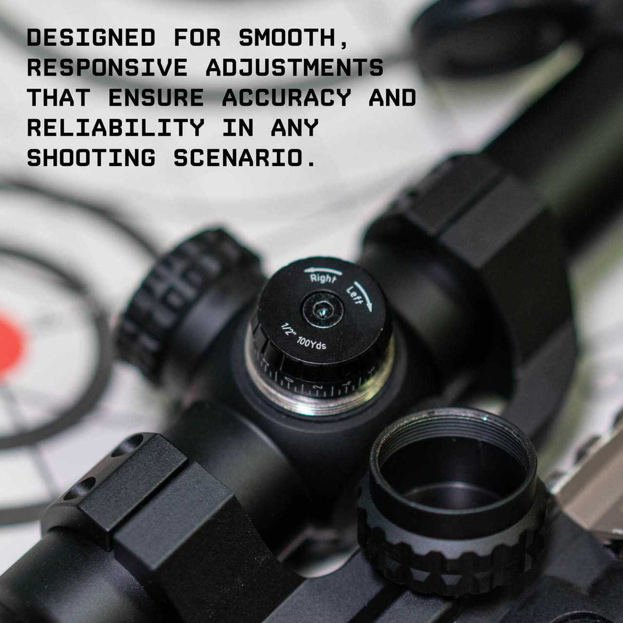 Ladon Series 1-6x24 FFP LPVO Scope