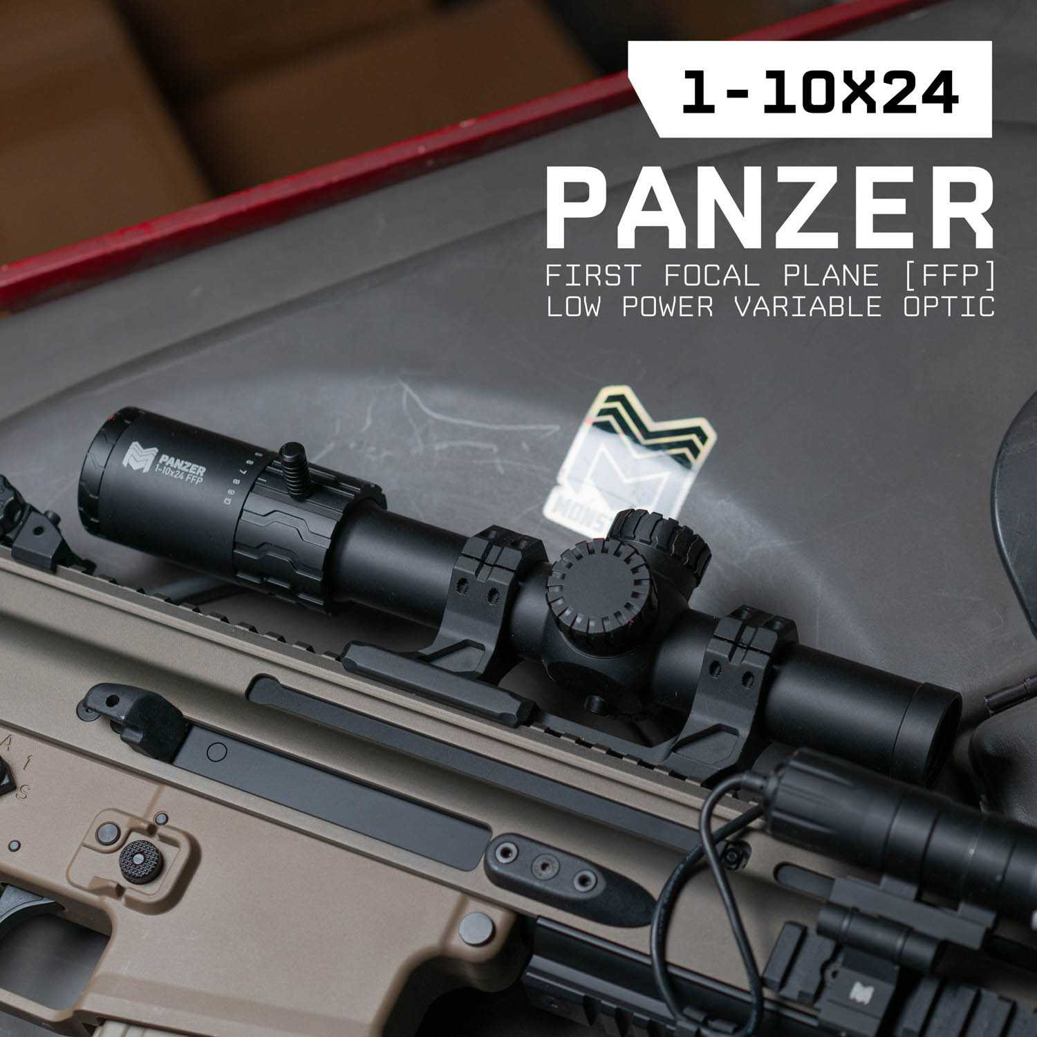 Panzer 1-10x24 First Focal Plane LPVO Scope