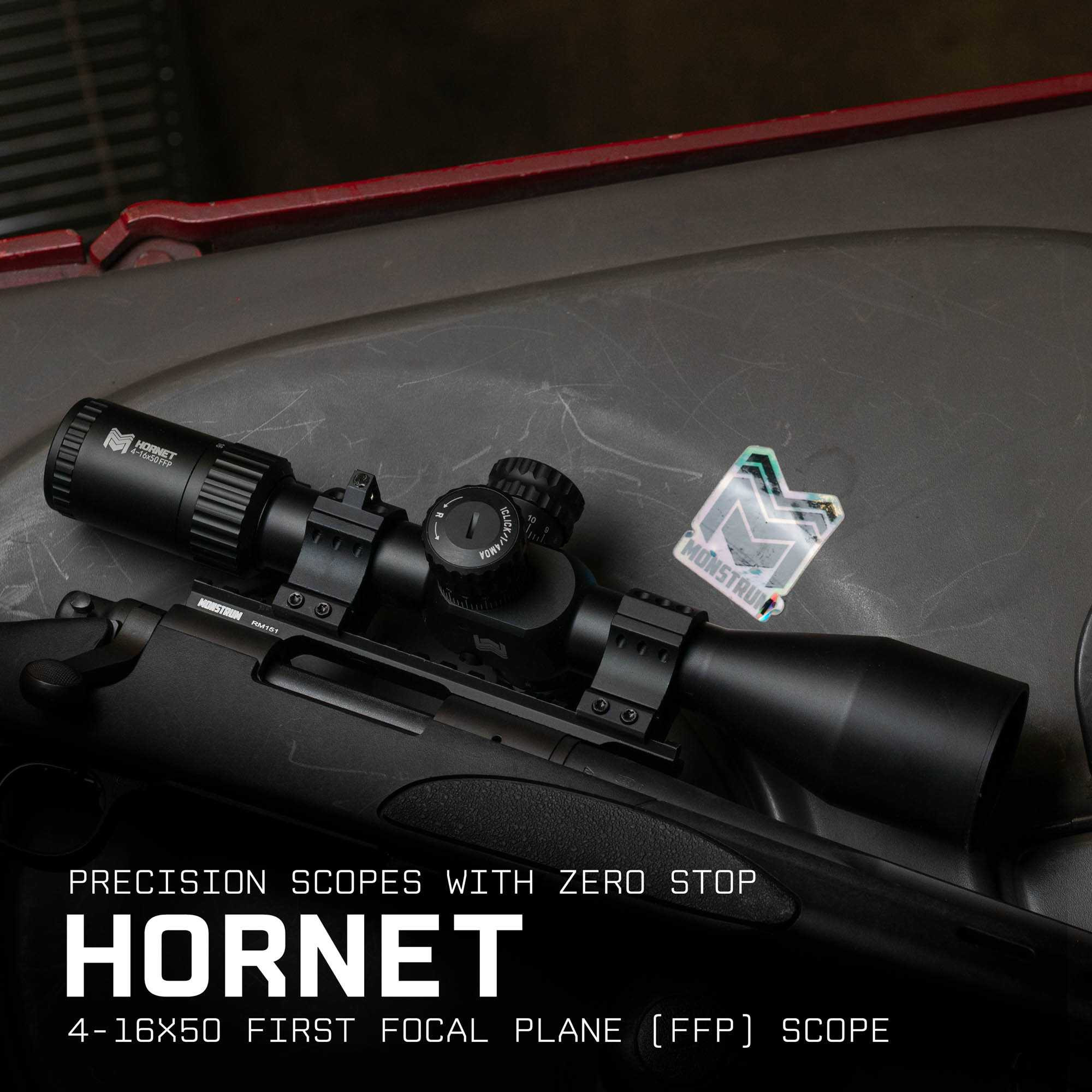 Hornet 4-16x50 FFP Rifle Scope