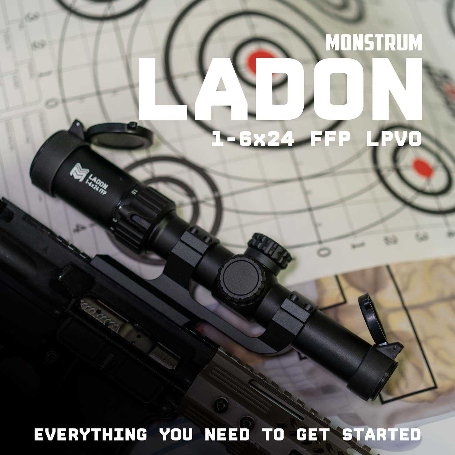 Ladon Series 1-6x24 FFP LPVO Scope