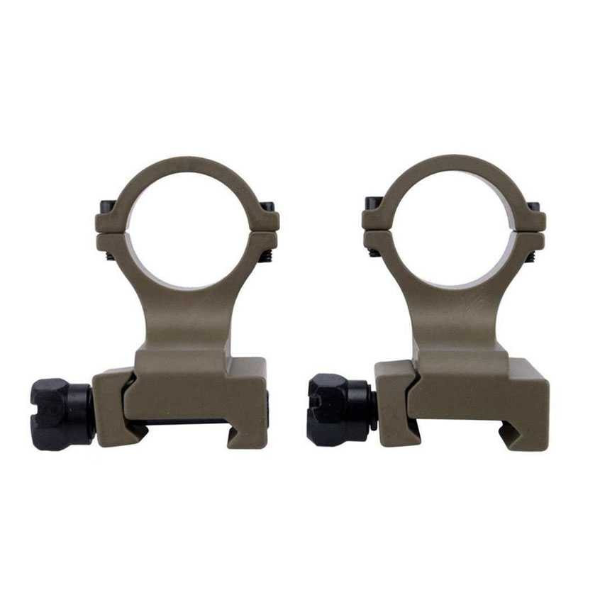 Offset Reversible 1 inch Rifle Scope Rings
