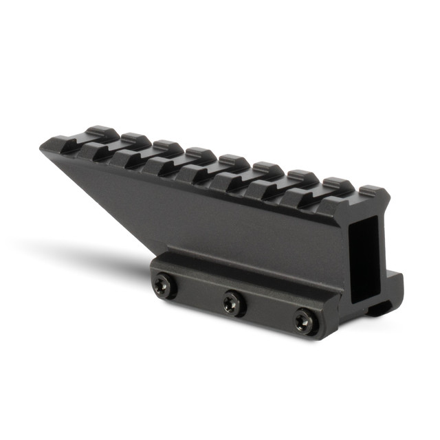 Monstrum Shrapnel Offset Picatinny Riser Mount with Recoil Stop Base ...