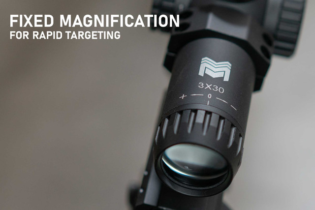 3x30 Stealth Fixed Power Scope