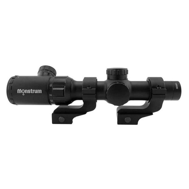 Offset Reversible 30 mm Rifle Scope Ring Set