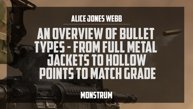 An Overview of Bullet Types - From Full Metal Jacket to Hollow Points ...