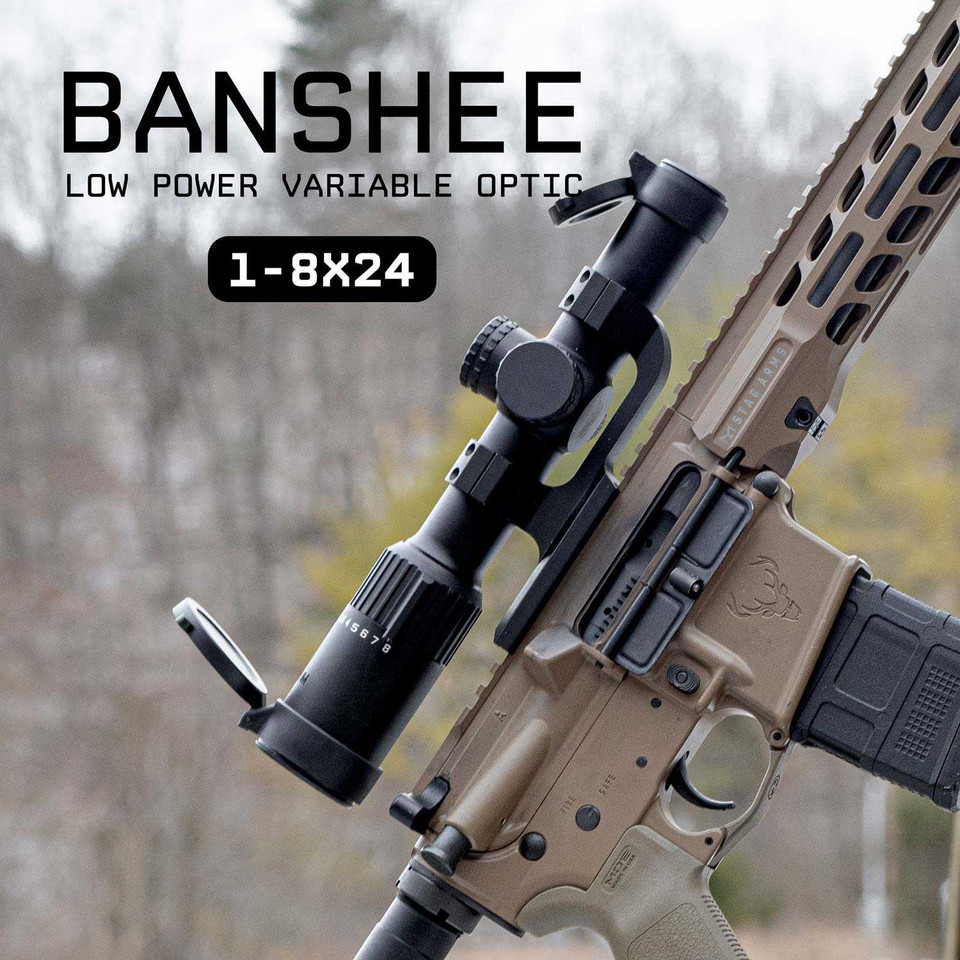 Banshee 1-8x24 LPVO Rifle Scope