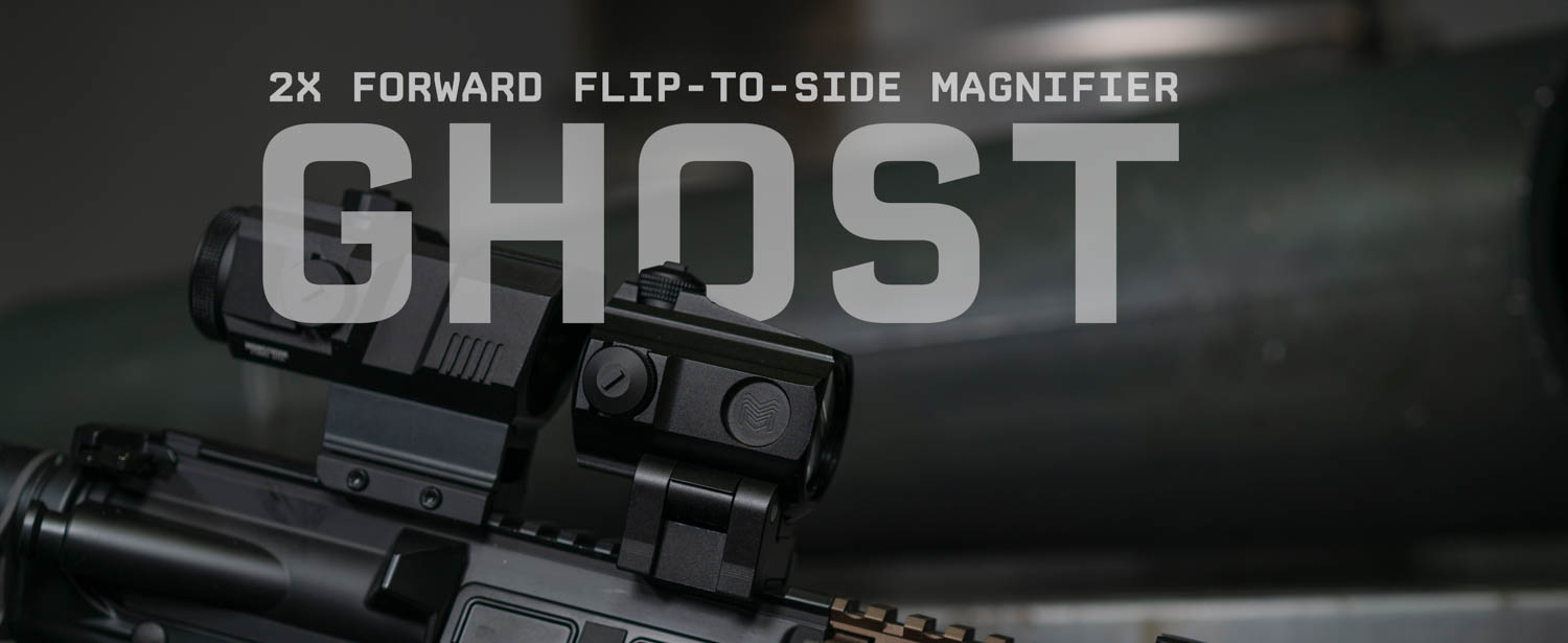 Ghost 2x Forward Magnifier w/ Flip-to-Side Mount