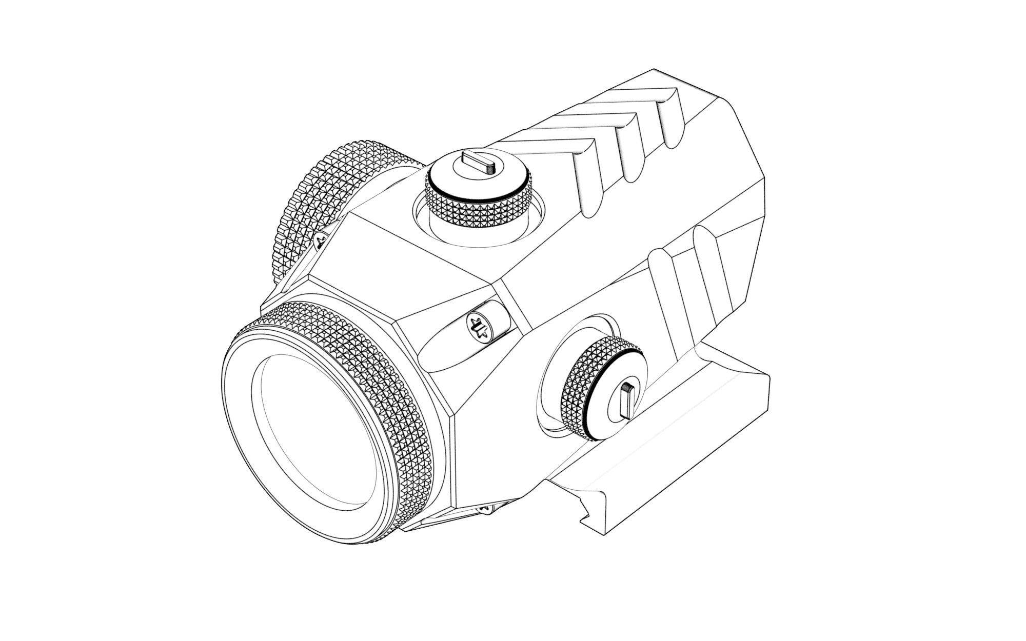 Marksman 2x24 Micro Prism Scope