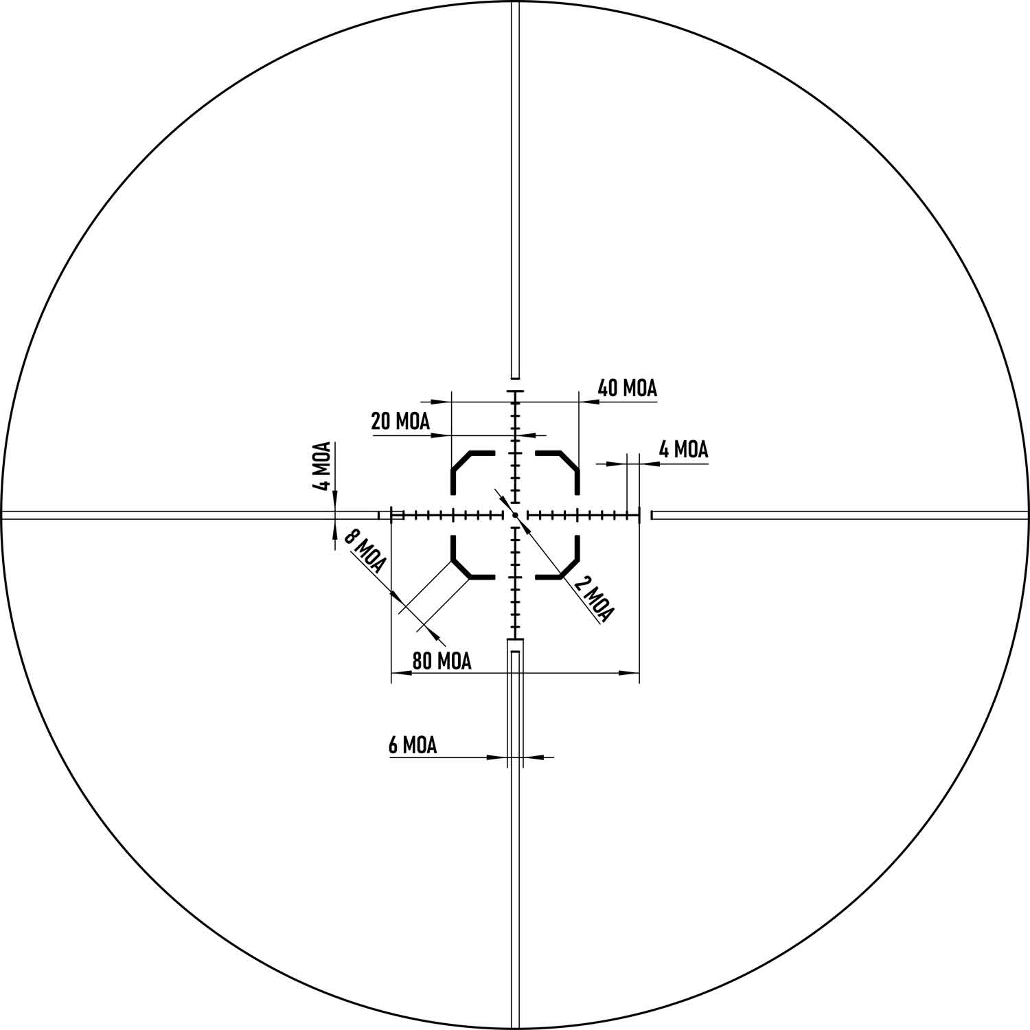 Spectre 1-6x24 LPVO Rifle Scope
