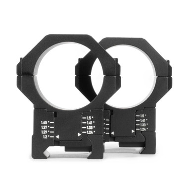 Deadlock Adjustable Height Scope Rings | 30 mm Diameter