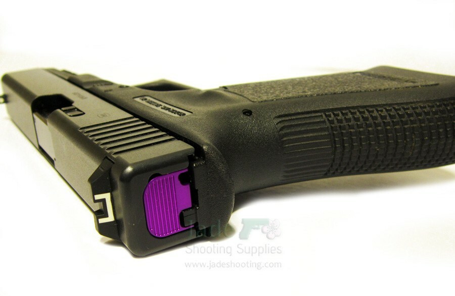 Pistol Parts - Glock - Slide Cover Plates - Jade Shooting