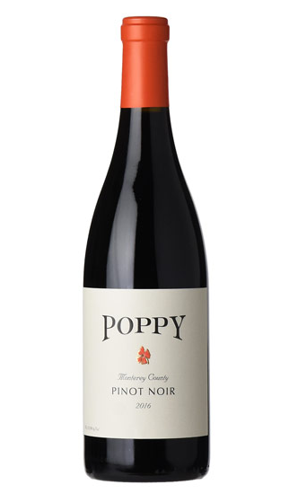 POPPY PINOT NOIR, 750ml - The Naughty Grape