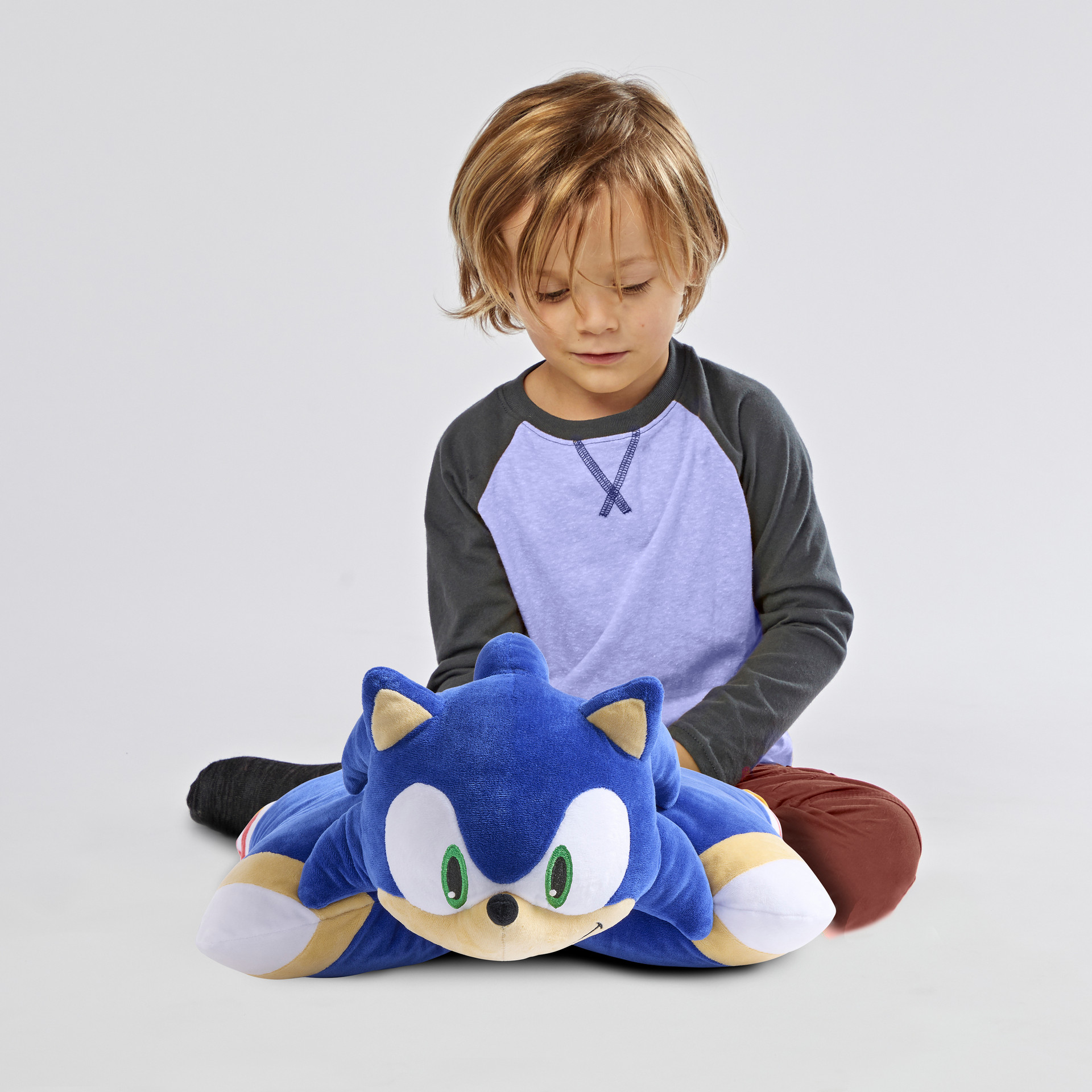 Official SEGA Sonic the Hedgehog Pillow Pet - A classic & collectible ...