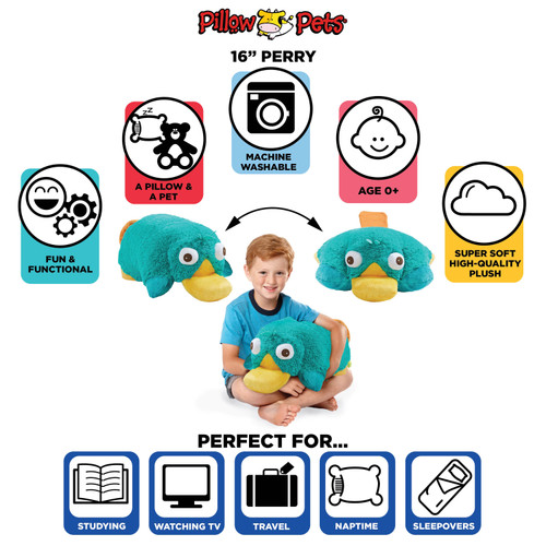 Official Disney Perry the Platypus Pillow Pet – A classic & collectible ...
