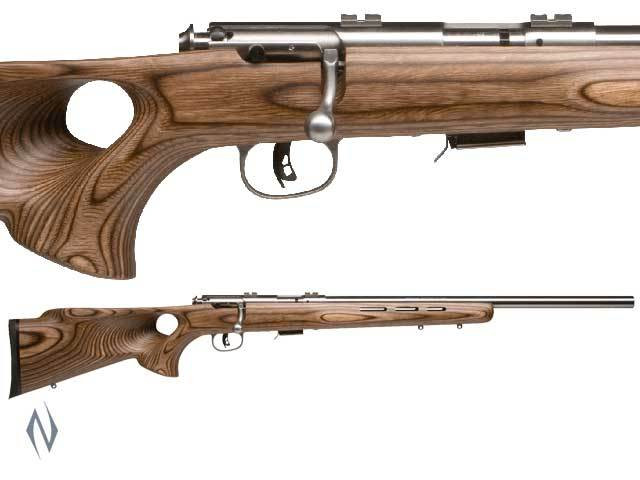 SAVAGE - SAVAGE 93 R17 17 HMR BTVS S/S THUMBHOLE VARMINT - SKU: 93R17BTVS