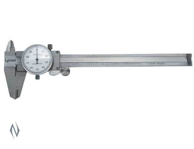 LYMAN - LYMAN STAINLESS STEEL DIAL CALIPER - SKU: LY-SSC
