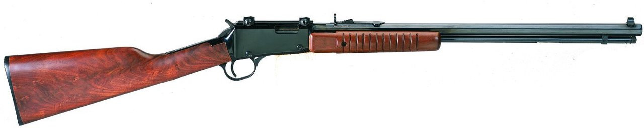 HENRY - Henry - 22M Pump Action 11 ShotAmerican Walnut Oct Barrel - SKU ...