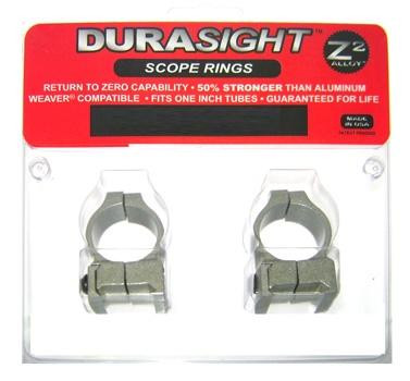 Durasight - Durasight Z-2 Alloy Vertical Split Weaver Style Scope Rings ...