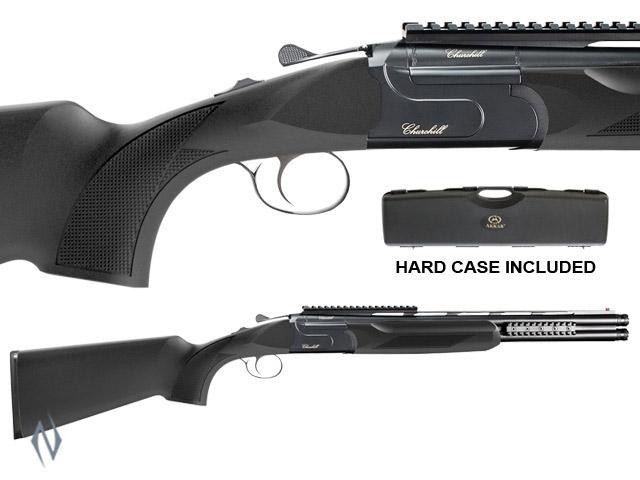 AKKAR - AKKAR CHURCHILL XM12 12G 20 INCH EJECTOR BLACK SYNTHETIC ...