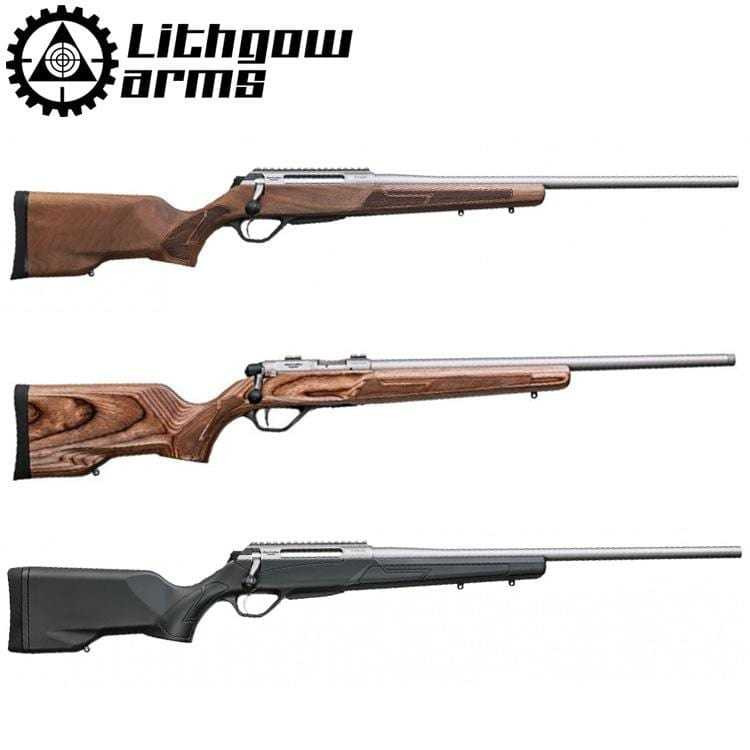 LITHGOW SIGNATURE .308 WIN, RH, WALNUT UNEF 5/8 24, LA102, BLACK - SKU ...