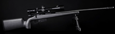HARDY HYBRID LA 300RUM 26" 1:9 - SKU: HARDY-300RUM-LA - Safari Firearms