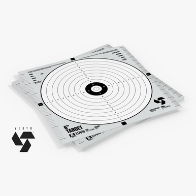 VEKTR 6 INCH TARGET 25PK - SKU: E1701G - Safari Firearms