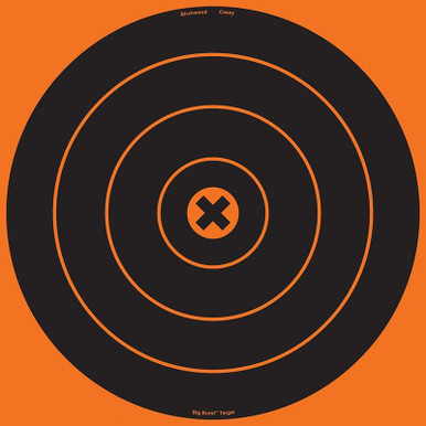 BIRCHWOOD CASEY BigBurst 12IN Bullseye - 3 Sheets - BC-36123 | Shooting ...