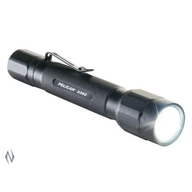 PELICAN - PELICAN TORCH 2360 LED GEN 5 BLACK 375 LUM 2 X AA - SKU: P2360BG5