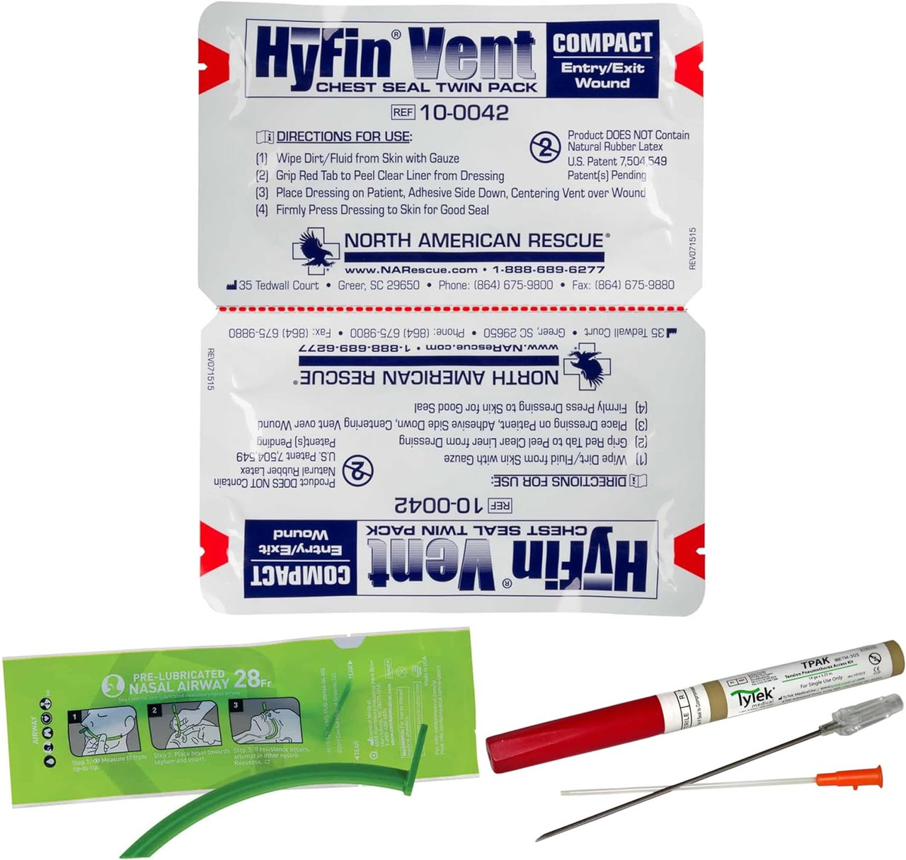 Sucking Chest Wound Kit | Chest Decompression