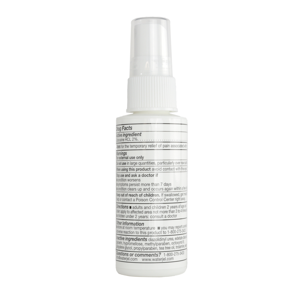Water-Jel Burn Spray Bottle 2 Oz.