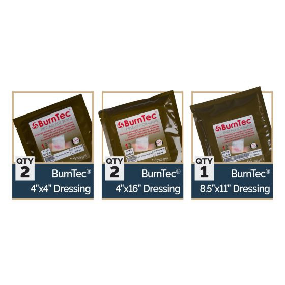 North American Rescue Burntec Minor Burn Dressing Kit