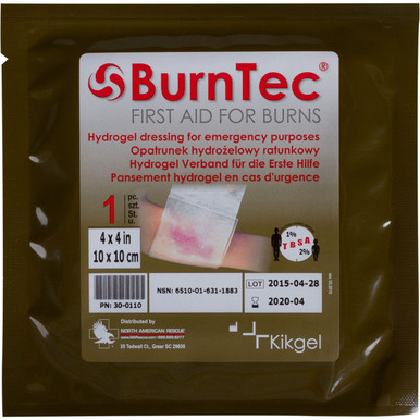 Burntec Dressing Burn Pads