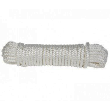50' Rope Long White