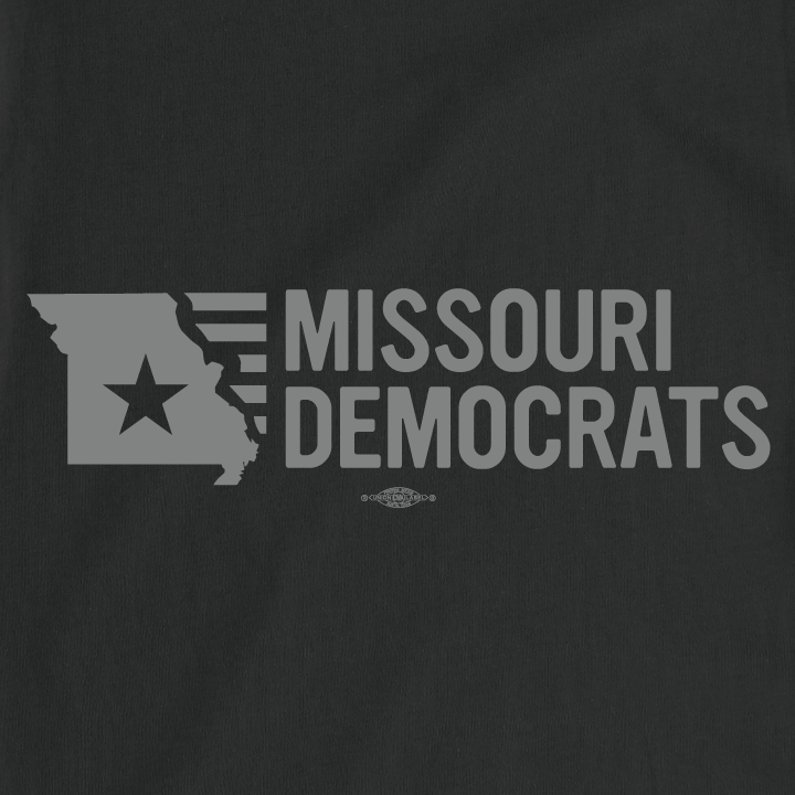 Missouri Democrats Official Logo (Ladies Black Tee) - Missouri ...
