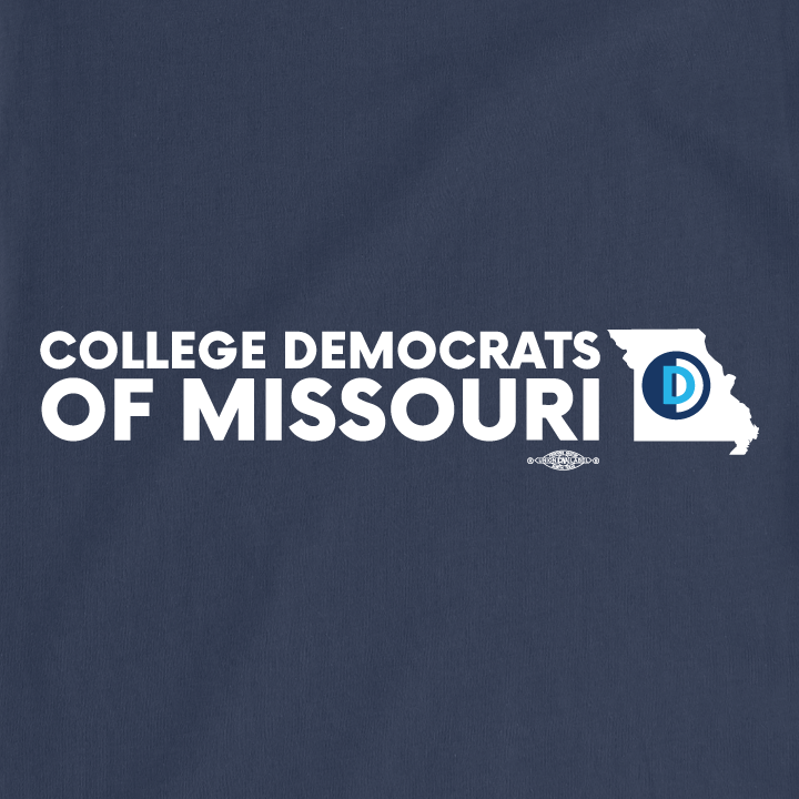 College Democrats of Missouri Logo (Unisex Navy Tee) - Missouri ...